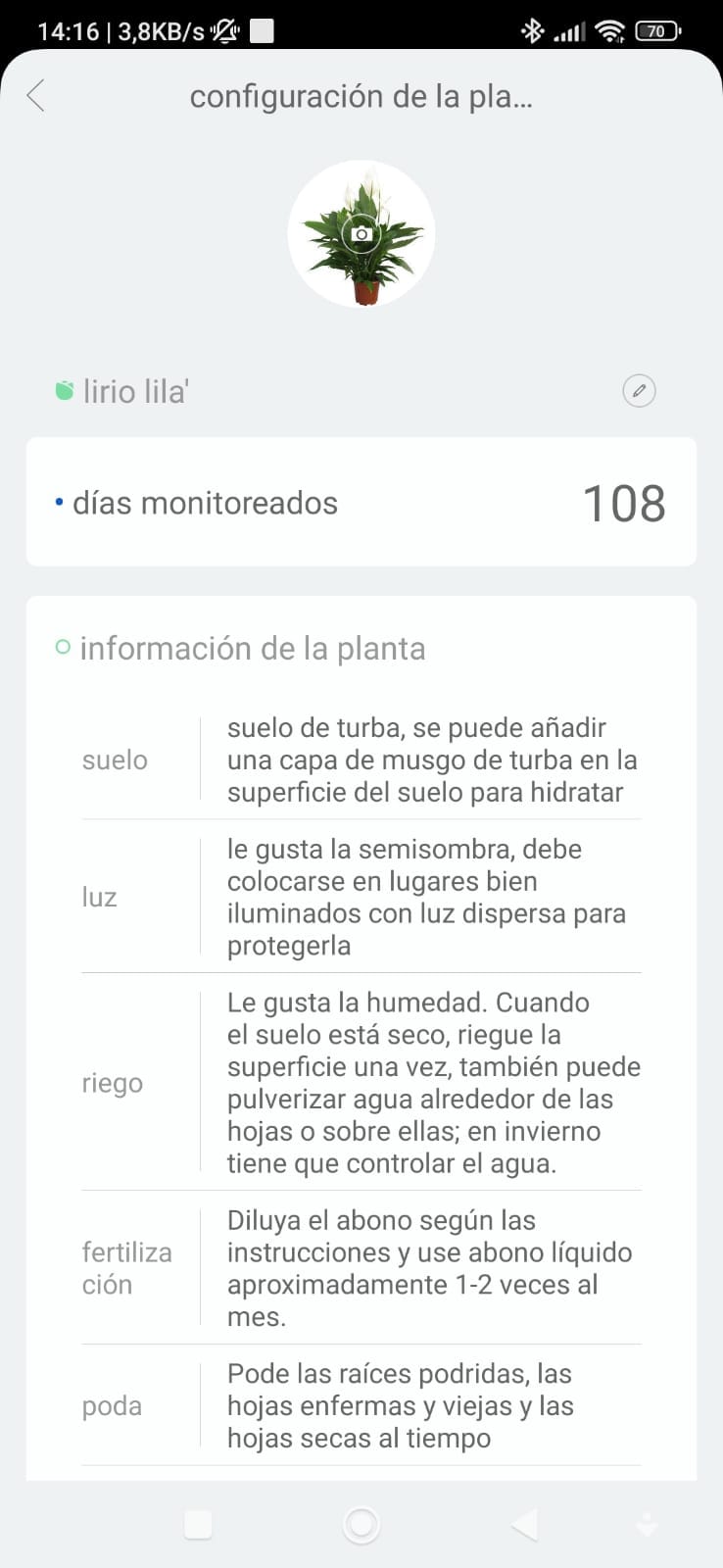 Xiaomi Mi Flora (Flower Care): análisis y opinión del sensor para tus ...